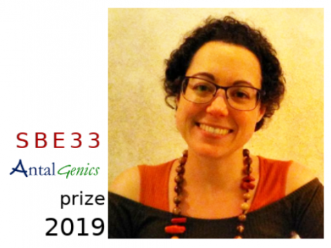 Anna Alemany winner of the SBE-33 prize 2019 | Spanish Biophysical Society